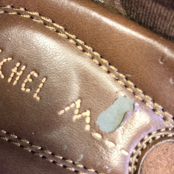 Michel M... | Shoes | Michel M Brown Leather Mary Janes 6m | Poshmark